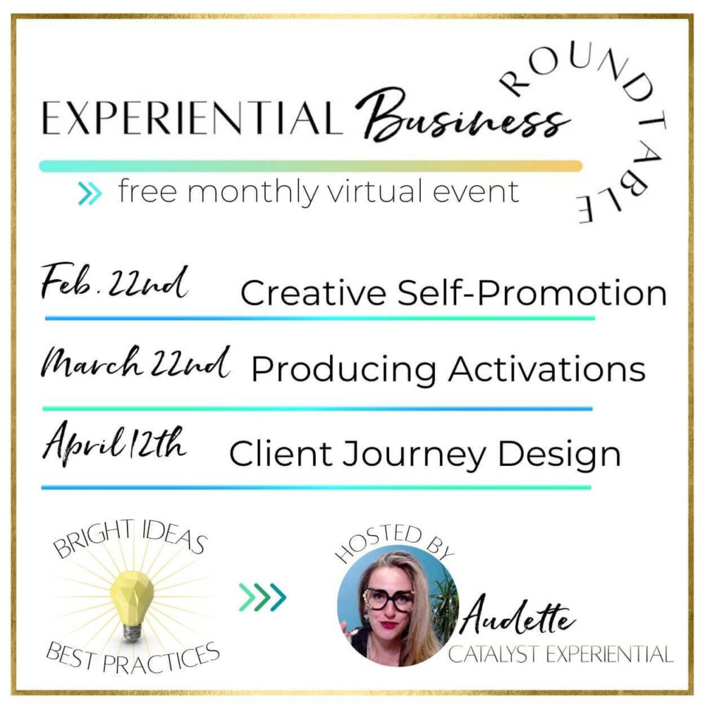 Experiential - CatalystArts.com